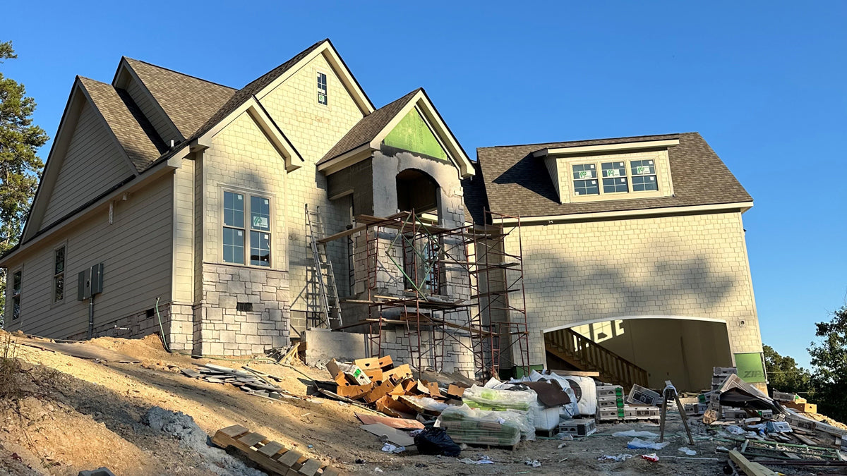 Gadberry Plan 1042 Rendering-to-Reality – Exterior & Interior Finishes ...