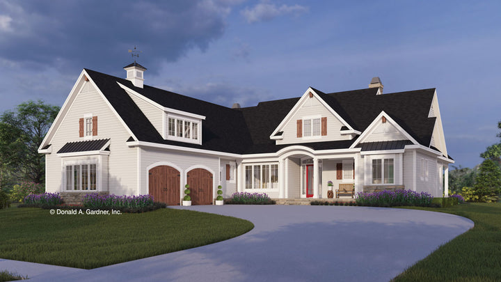 Courtyard Garage House Plans | Don Gardner House Plans – Donald A ...