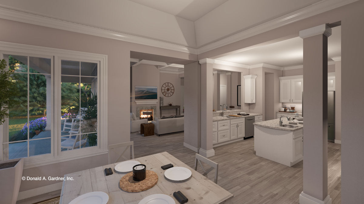 The Porter House Plan | Open Floor Plan – Donald A. Gardner Interactive ...