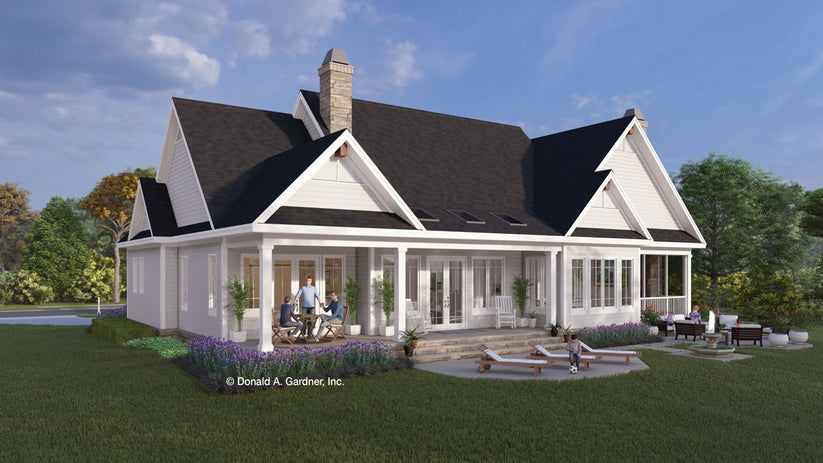 The Porter House Plan | Open Floor Plan – Donald A. Gardner Interactive ...