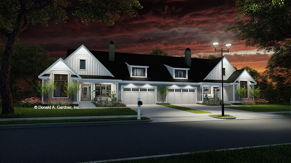 Duplex Plans | Duplex Floor Plans – Donald A. Gardner Interactive, LLC.