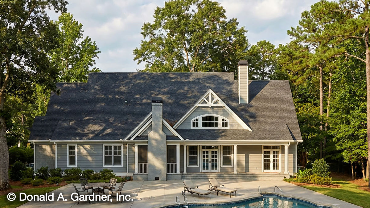 The Drake - Craftsman Ranch House Plan with Open Concept | Donald A ...