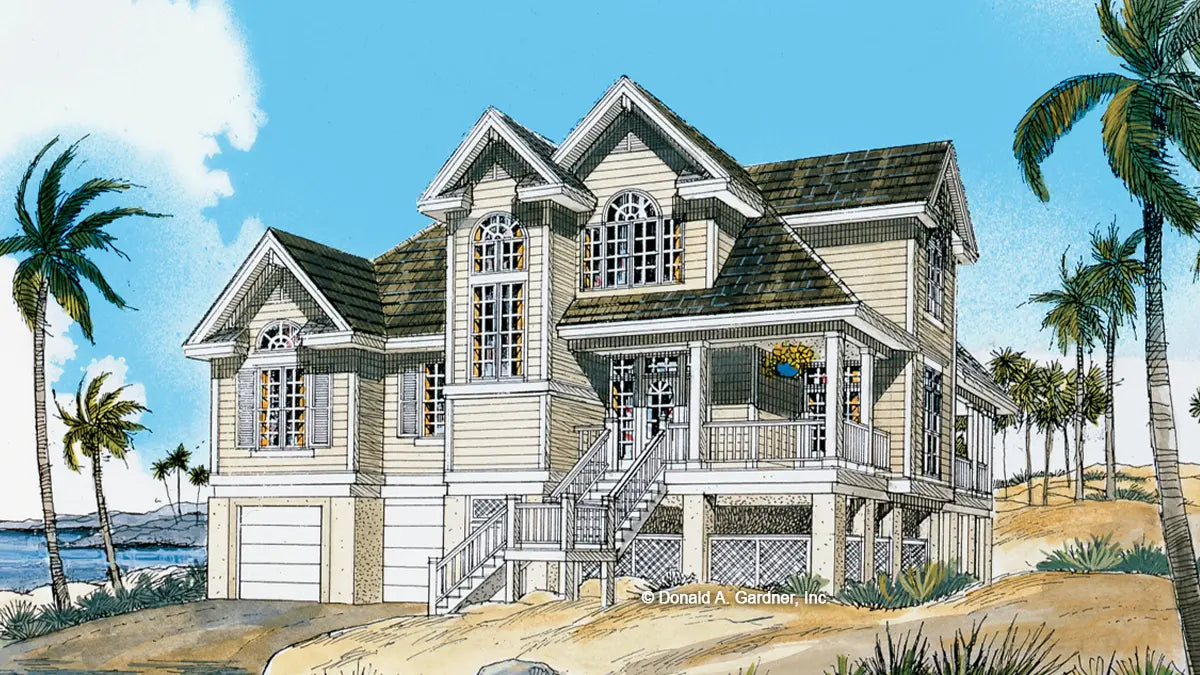 Charleston House Plans Traditional Style